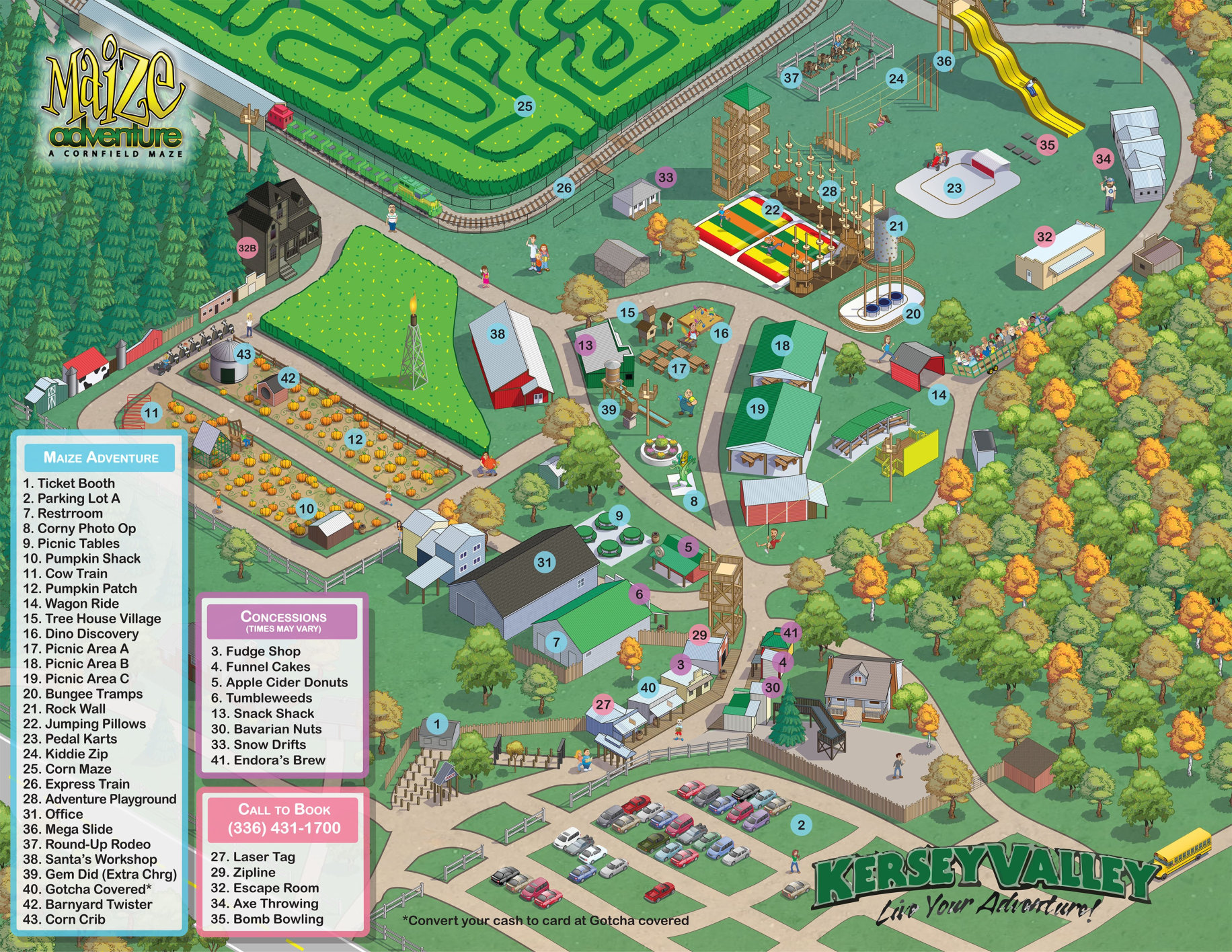 Farm Map - Maize Adventure